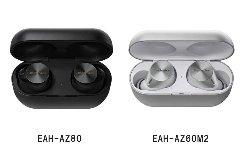 EAH-AZ80とEAH-AZ60M2の違いは？Technicsの最新機種を徹底比較してみた - ボンビーのイヤホンブログ